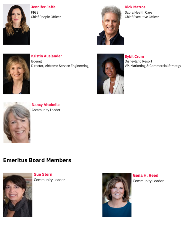 Board of Directors - Girls Inc. of Orange County